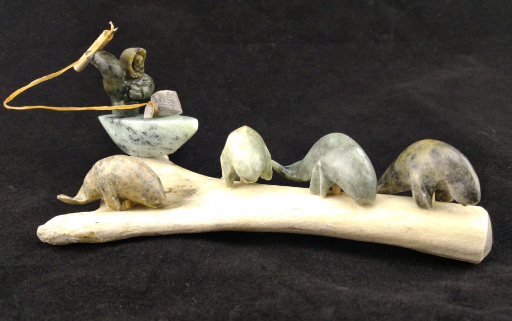 Inuvialuk Hunter after 4 Belugas